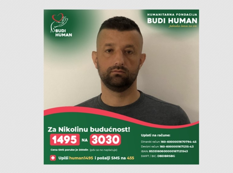 Mitrovčaninu potrebna transplantacija bubrega: Budi human za Nikolinu ...